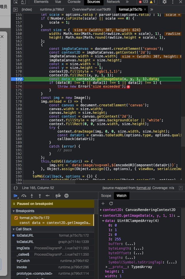 An error occurred while exporting PNG to the canvas · Issue #1102 · antvis/X6 · GitHub