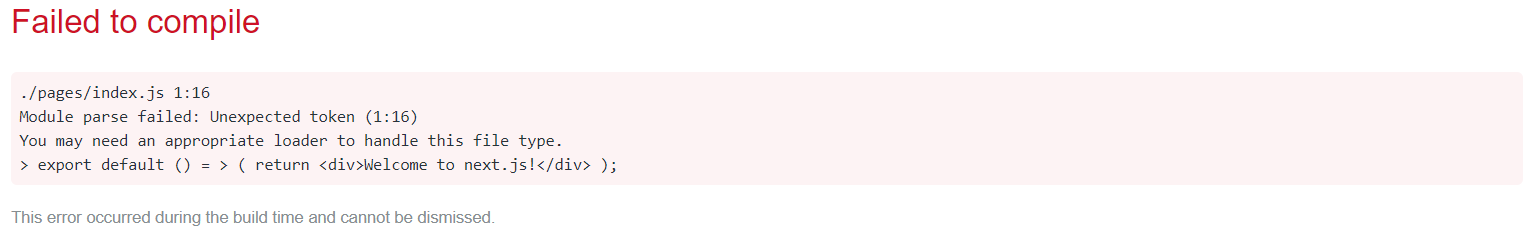 Docs outdated about package.json · Issue #6574 · vercel/next.js · GitHub
