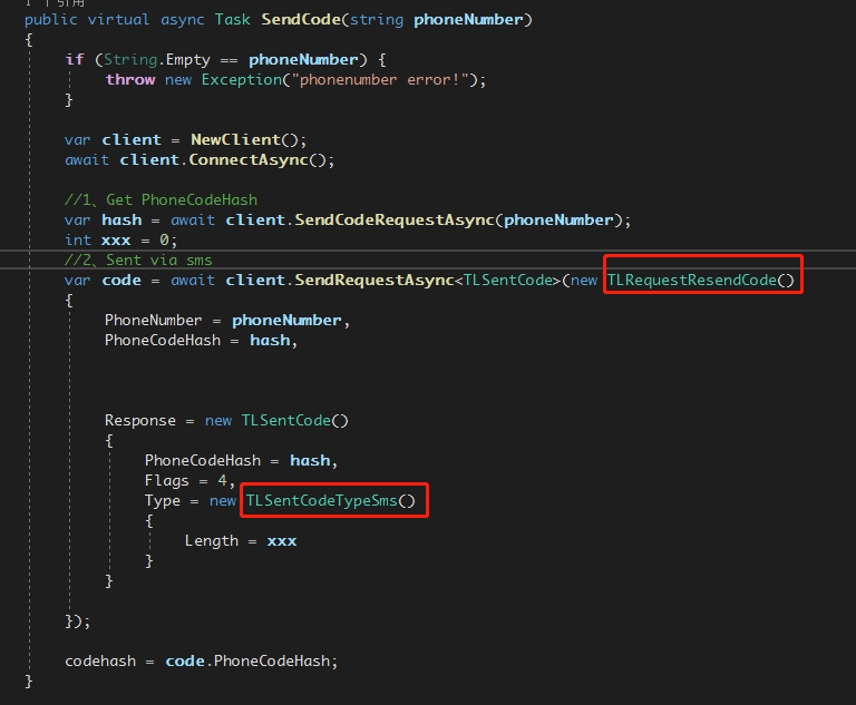 How to send Code via sms ? · Issue #990 · sochix/TLSharp · GitHub