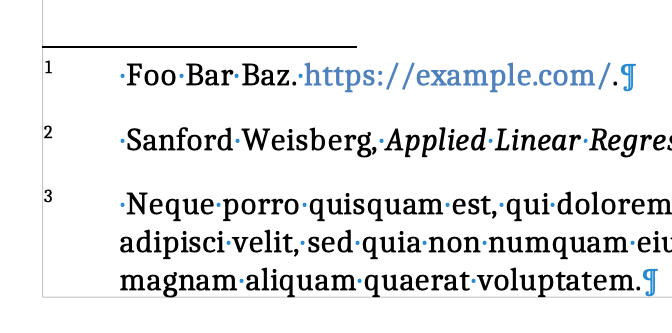 Add --docx-note-tab flag to replace the initial space in footnotes with ...