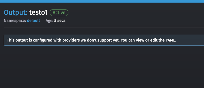 Logging V2 Detail Page Overview View Should Not Be Shown For Unsupported Outputs · Issue