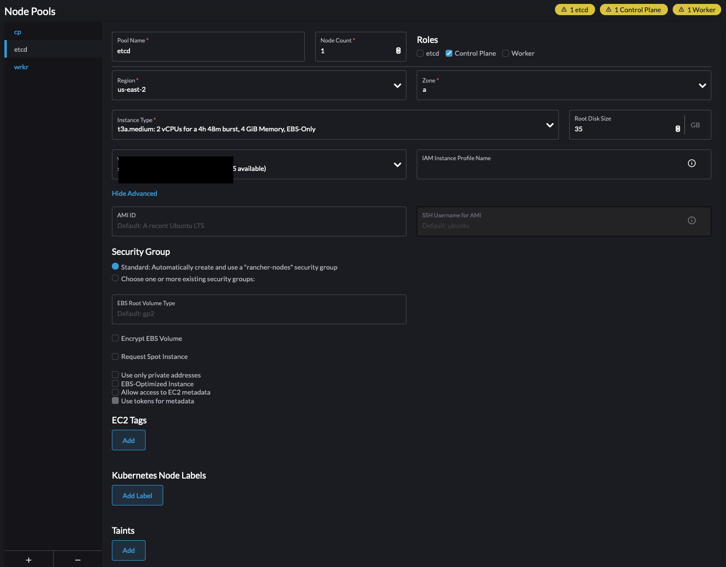 RKE2 EC2 multi-node diferent roles on node/nodepool provisioning is stalled · Issue #32779 ...