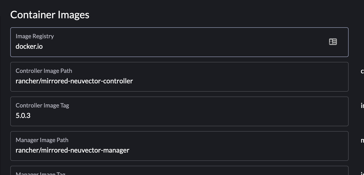 Bug Neuvector Chart Image Registry Setting Should Default To Systemdefaultregistry · Issue