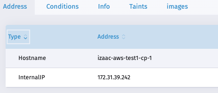 Node Details - Address section at bottom should prioritize External IP ...