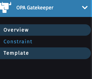 rancher-gatekeeper - Overview link is always shadowed as if it was selected, even navigating to ...