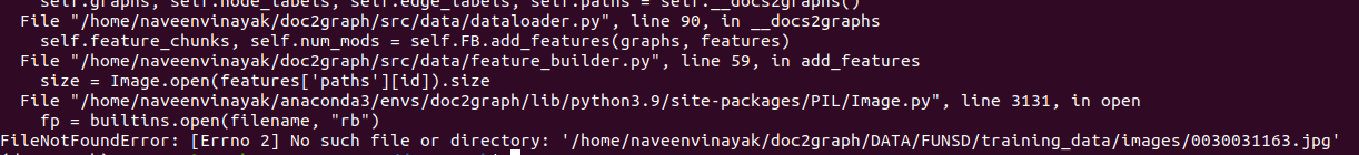 Facing some Issue when i try to run main.py · Issue #2 · andreagemelli/doc2graph · GitHub
