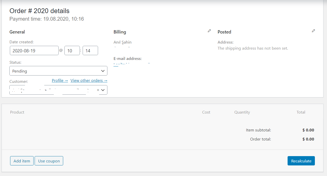 Can't see which product has been bought in order details page · Issue #27400 · woocommerce ...