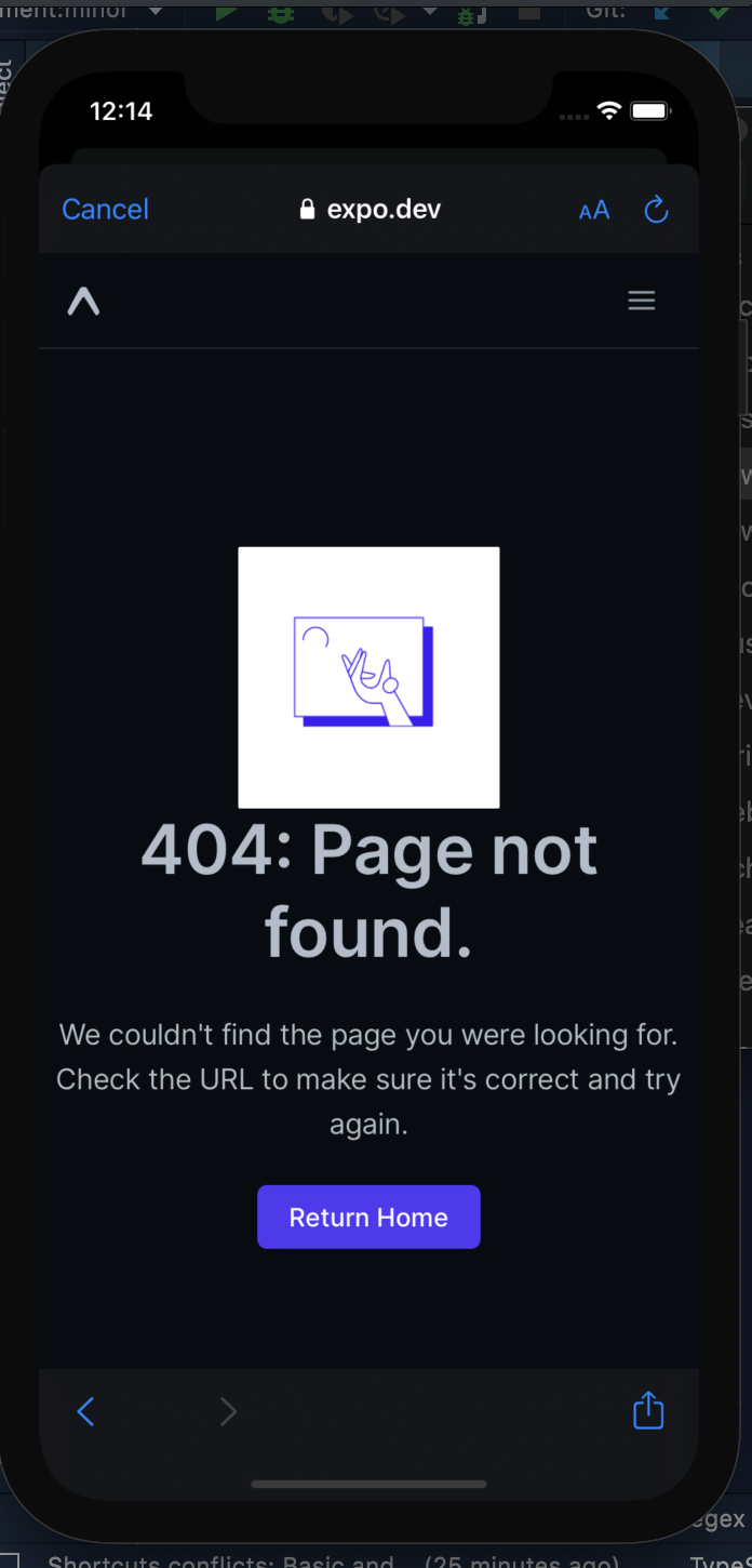 404 On Login · Issue 19189 · Expoexpo · Github 