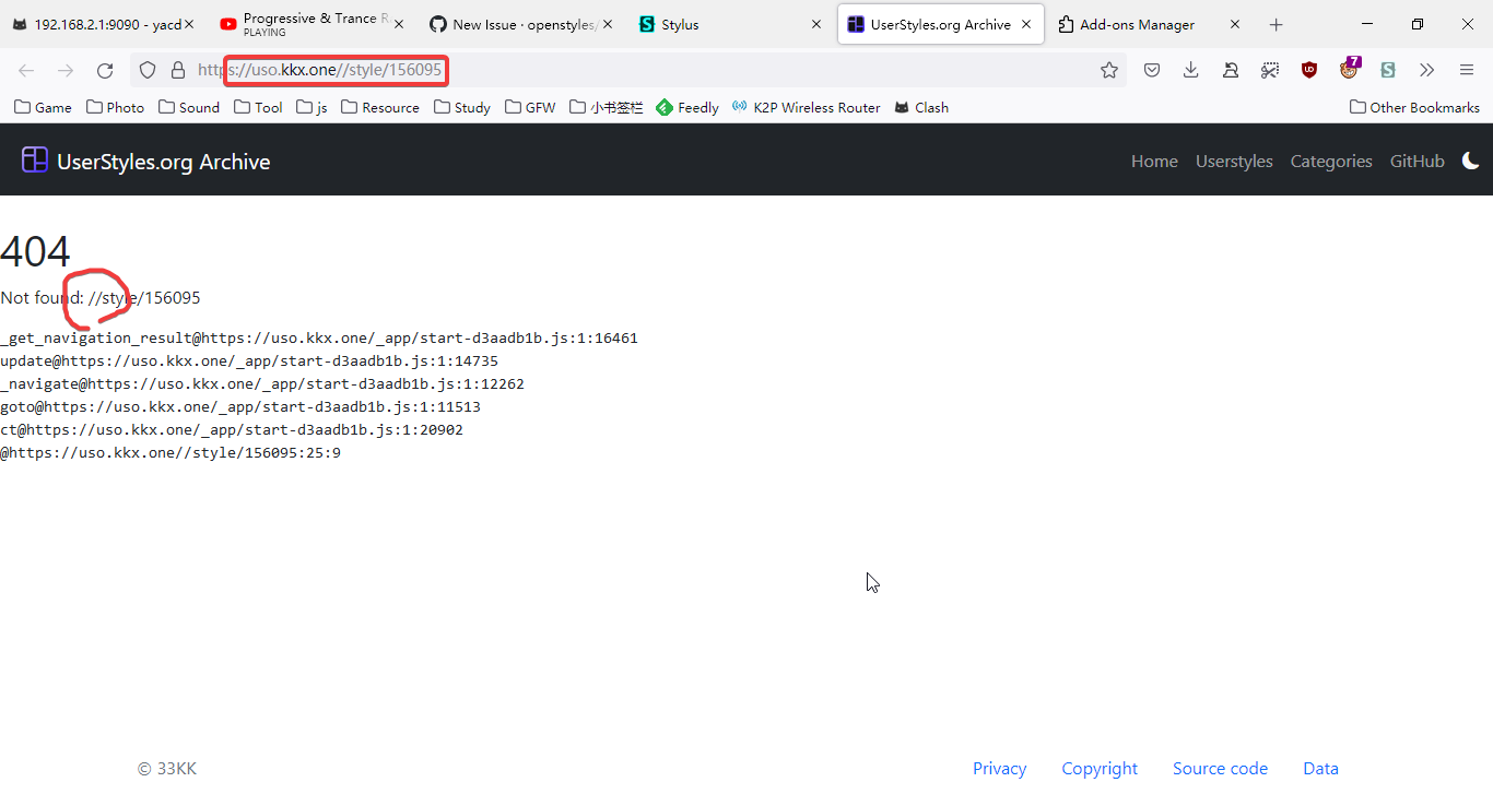 Styles link problem. · Issue #1327 · openstyles/stylus · GitHub