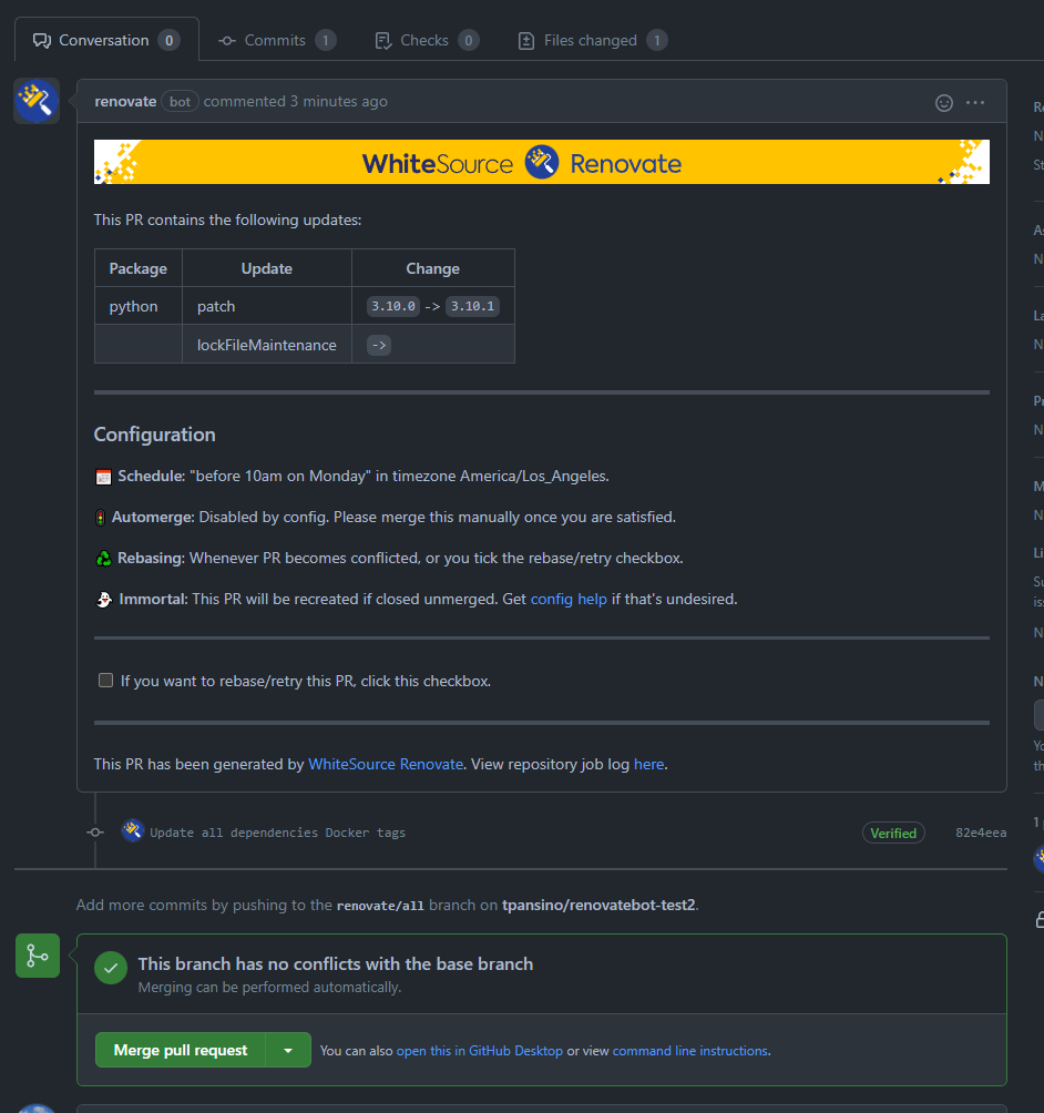 Group all update types · renovatebot renovate · Discussion #13355 · GitHub