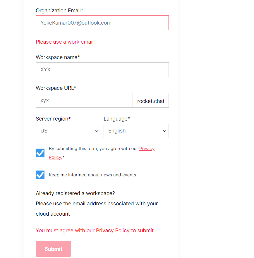 Free Trial - Restricted access · Issue #29030 · RocketChat/Rocket.Chat ...