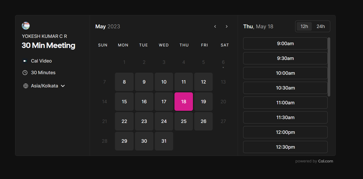 Custom Light/dark mode Restriction for a few cases · Issue #8726 · calcom/cal.com · GitHub