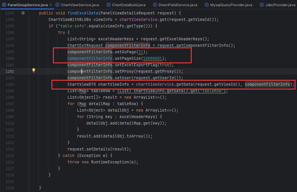 [Bug]AntV视图中明细表数据量比较大时，导出明细表数据出现异常：java.lang.OutOfMemoryError: GC overhead limit exceeded ...