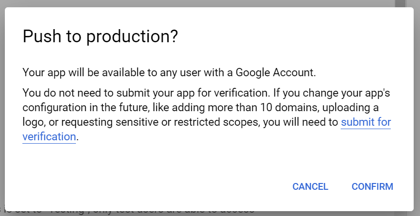 The refresh token generated by following the guide here will expire in 7 days · Issue #48 ...
