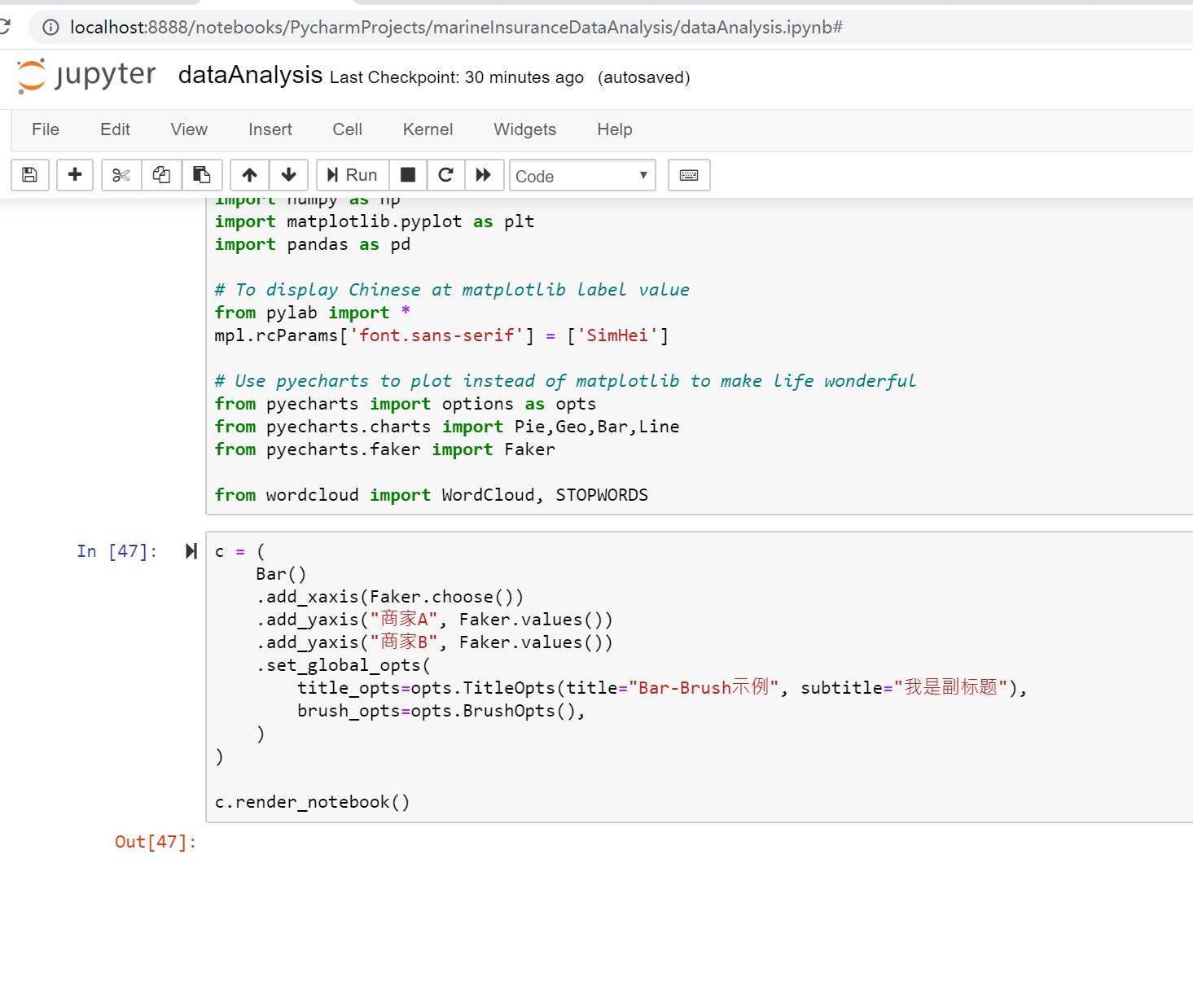 Jupyter Notebook中pyecharts无法渲染输出，但是导出为HTML后却可以 · Issue #1612 · pyecharts/pyecharts · GitHub