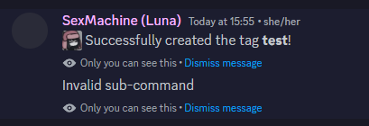 [Bug] Tag creation bugged · Issue #644 · Vendicated/Vencord · GitHub