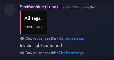 [Bug] Tag creation bugged · Issue #644 · Vendicated/Vencord · GitHub