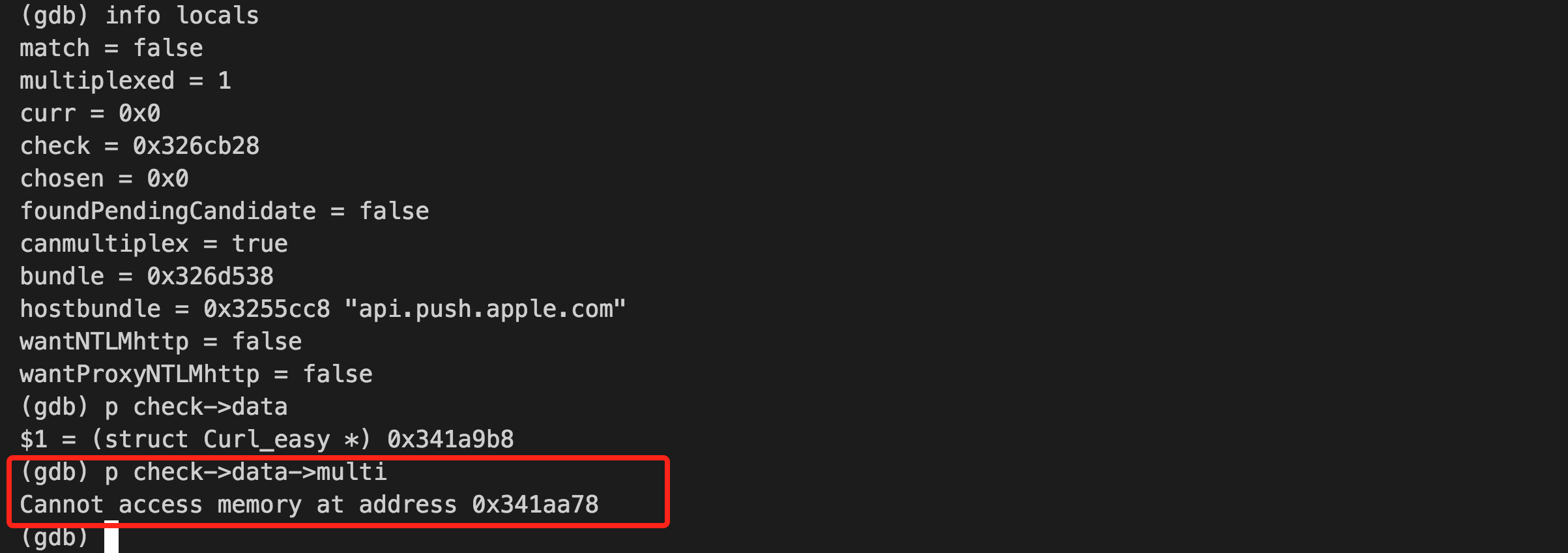 Coredump At Curl Connect · Issue 5500 · Curl Curl · Github