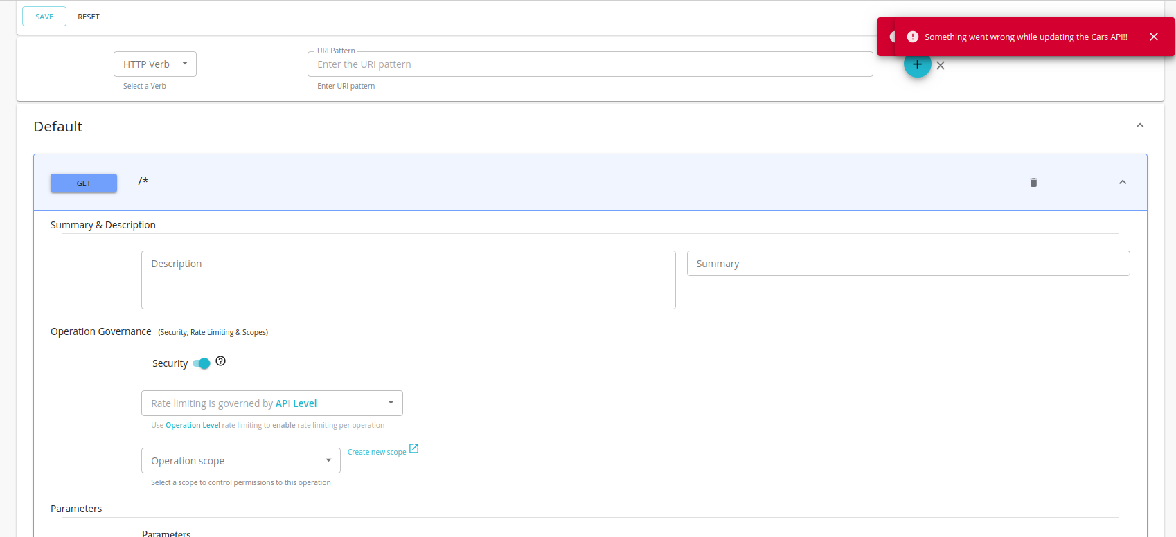 Publisher Overlapping Error Prompts When Updating An Api Resource Get Failed · Issue 5839