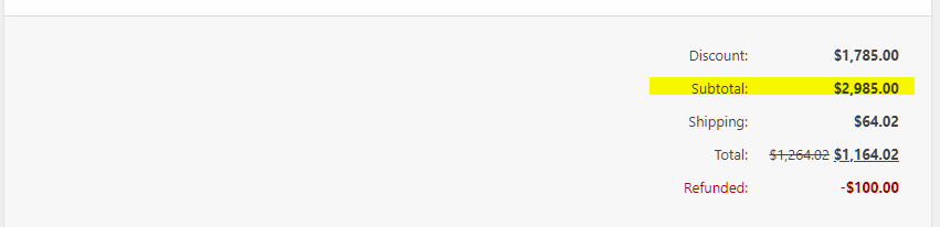 Subtotals missing from inside order admin area · Issue #17172 · woocommerce/woocommerce · GitHub