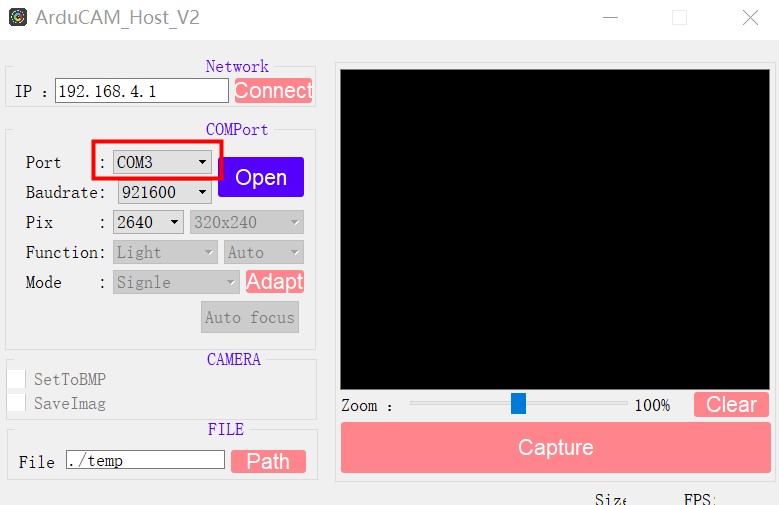 Host application does not display picture · Issue #350 · ArduCAM/Arduino · GitHub
