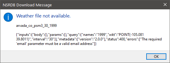 NSRDB download intermittent error · Issue #531 · NREL/SAM · GitHub