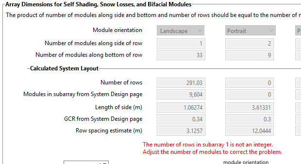 PV Shading and Layout input page warning message with backtracking enabled · Issue #172 · NREL ...