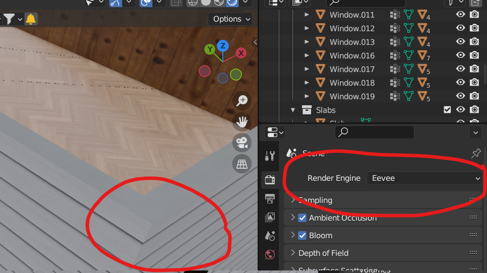 Material Rendering - Difference in surface offset between Eevee and Cycles · Issue #371 · s ...