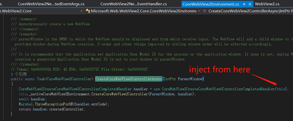 Microsoft.Web.WebView2 - set Response Property of CoreWebView2WebResourceRequestedEventArgs in ...