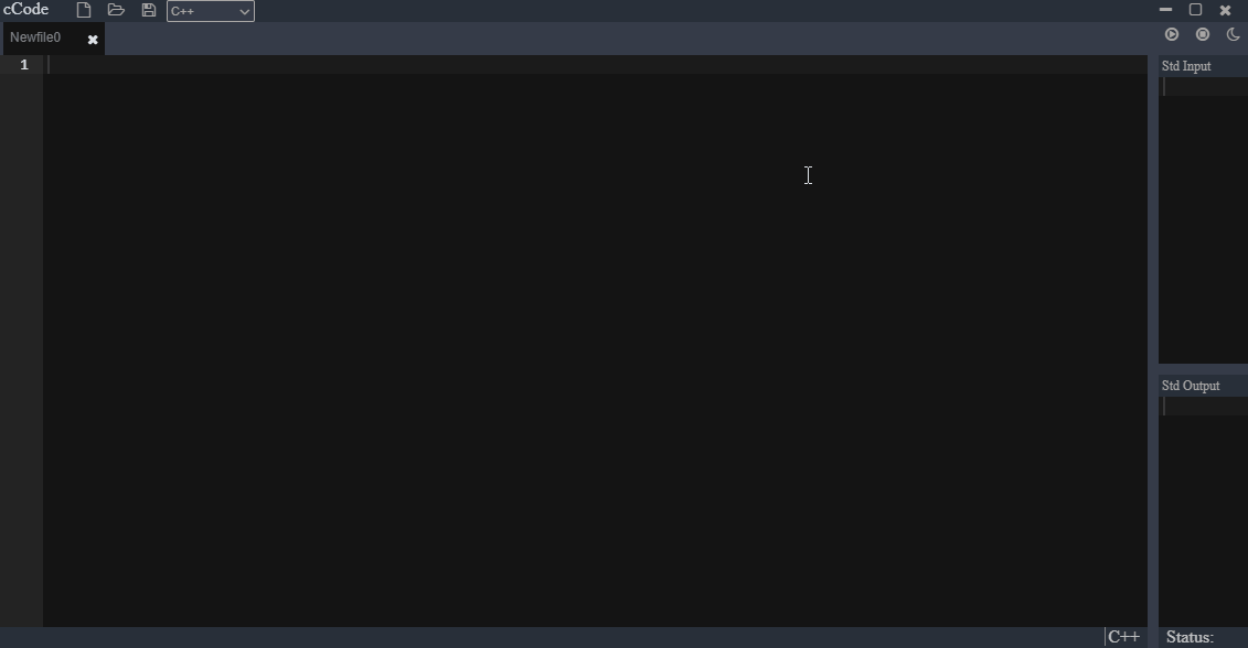 GitHub - dark-jay/cCode: cCode a.k.a. Competitive Code is a simplistic ...