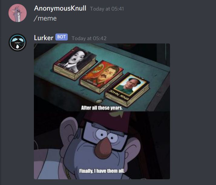 GitHub - jyotirmaypaliwal/Lurker: Simple utility Discord bot built using discord.py wrapper.