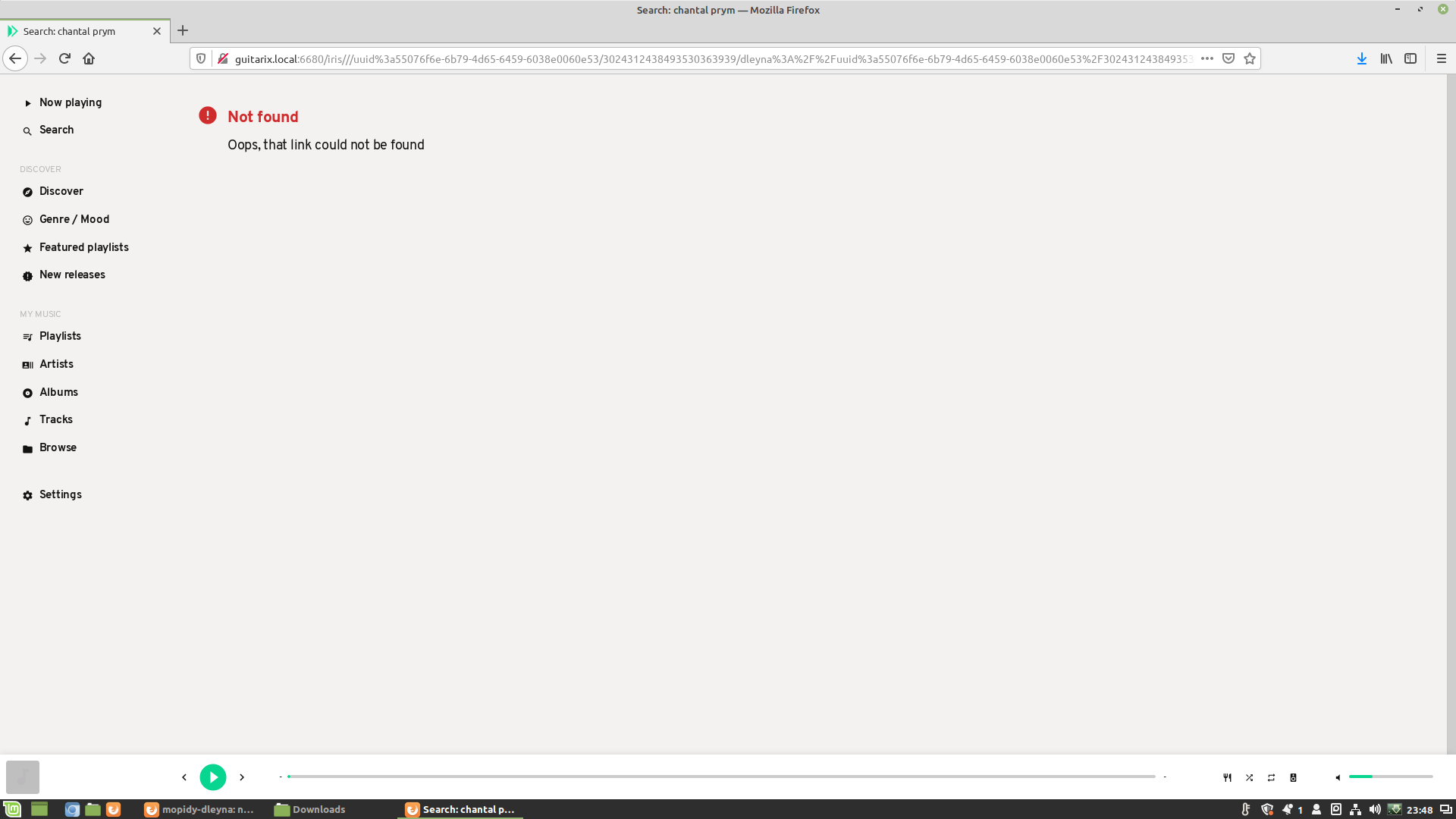 mopidy-dleyna: track info not showing · Issue #661 · jaedb/Iris · GitHub