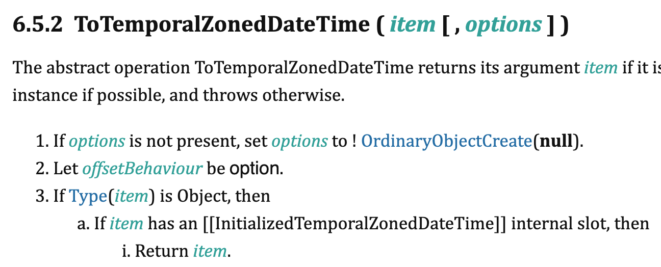 Unreachable Code In Totemporalzoneddatetime · Issue 1892 · Tc39 Proposal Temporal · Github