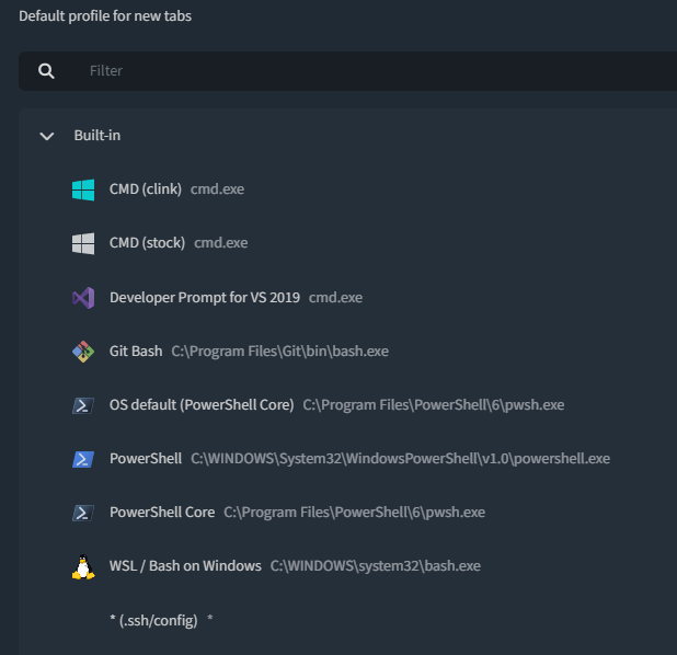 nushell support · Issue #7877 · Eugeny/tabby · GitHub