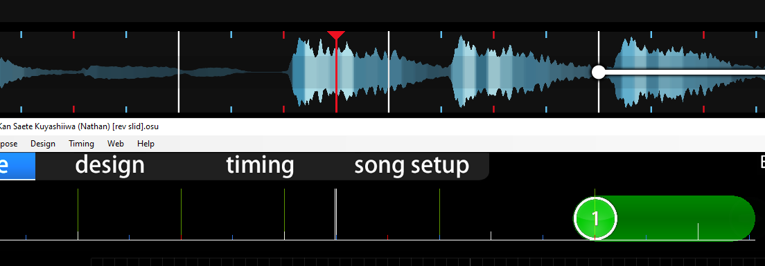 Editor tick colours are swapped on certain beatmaps · Issue #8286 · ppy/osu · GitHub