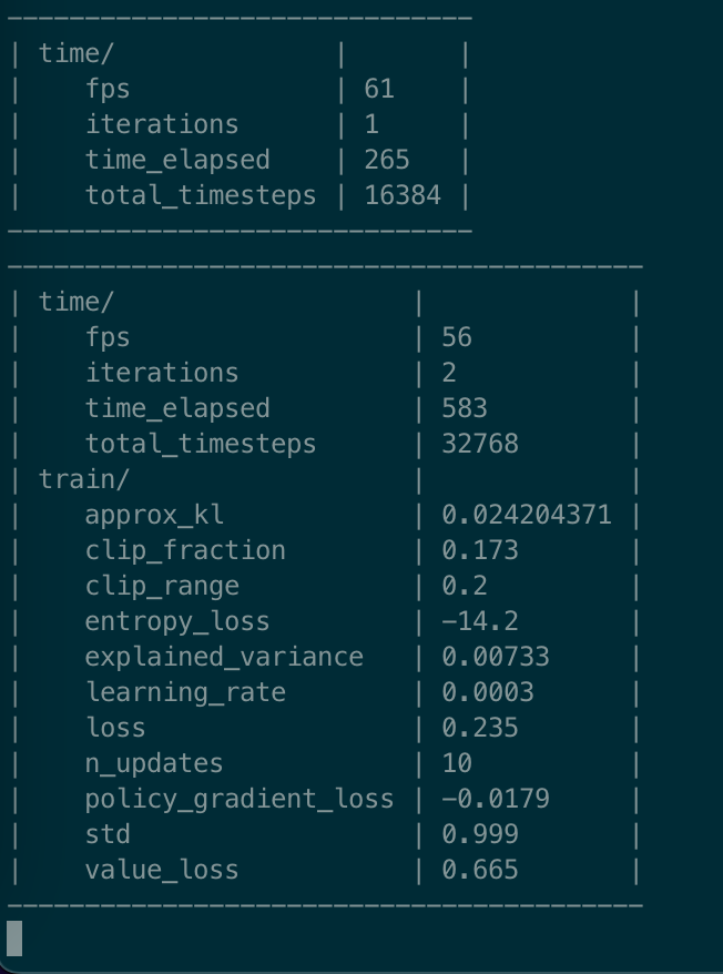 [Question] No reward info during parallel training? · Issue #1064 · DLR ...