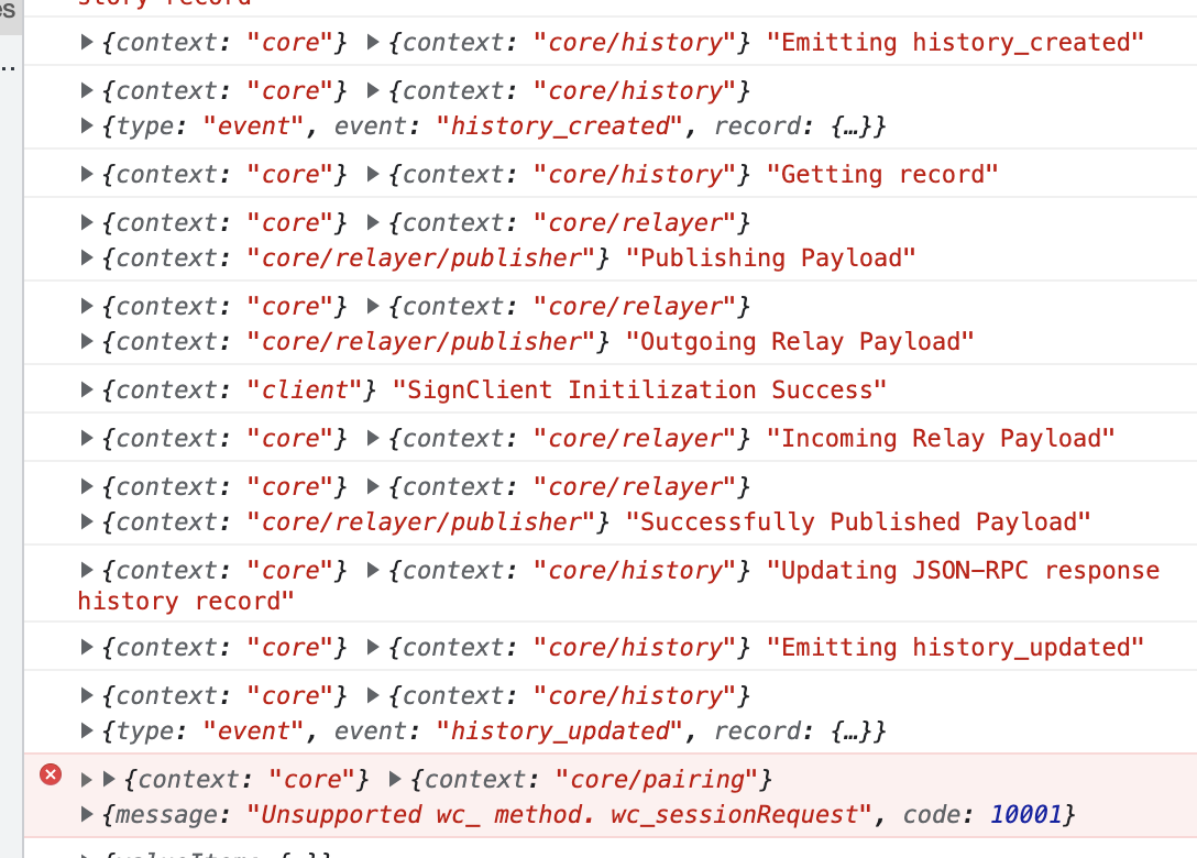 [v2.1.4] Throw error when receive request · Issue #1690 · WalletConnect/walletconnect-monorepo ...