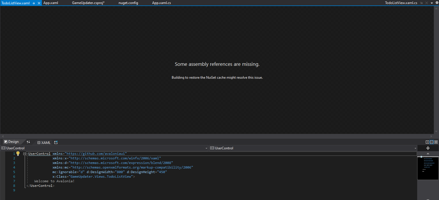 Avalonia.Markup.Xaml.XamlLoadException after creating project · Issue #4456 · AvaloniaUI ...