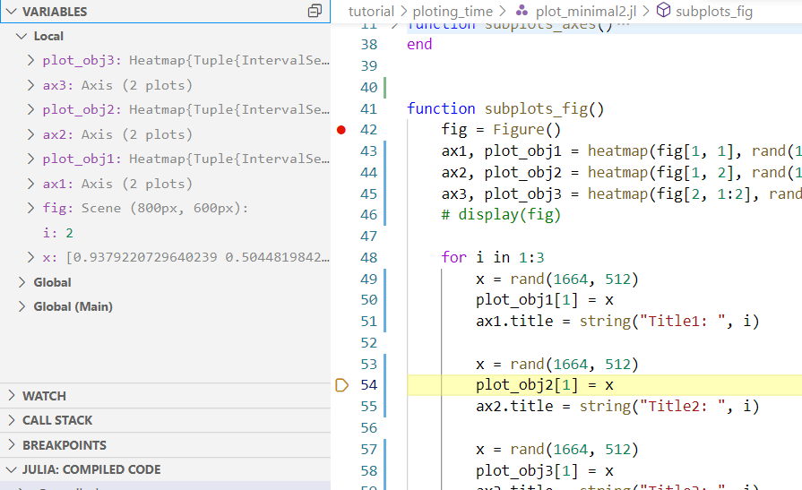 Debugger Hangs With Large Variables · Issue 2520 · Julia Vscodejulia