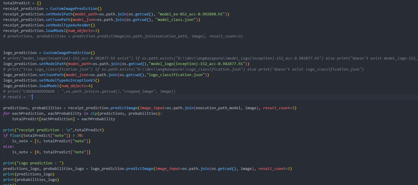 Error with multiple model image prediction · Issue #348 · OlafenwaMoses ...