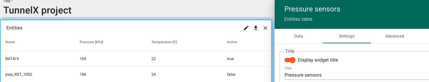 [Bug] Title of Entities Table Widget not updating · Issue #7285 · thingsboard/thingsboard · GitHub