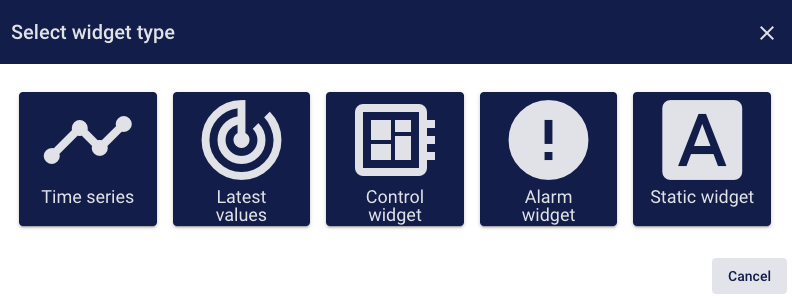 [Bug] Custom widget type cannot be changed using the drop list inside the editor/programming ...