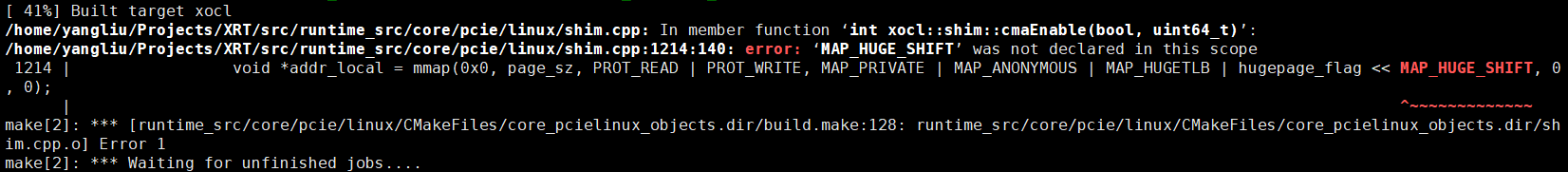 Arm服务器上Xilinx XRT的编译问题 · Issue #4696 · Xilinx/XRT · GitHub
