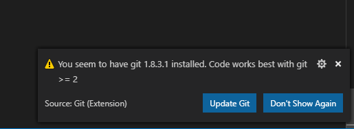 an inaccurate detect on git version · Issue #77607 · microsoft/vscode · GitHub