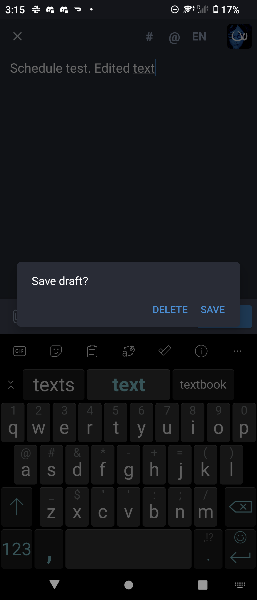 Confusing UI wording when editing scheduled post · Issue #2704 · tuskyapp/Tusky · GitHub