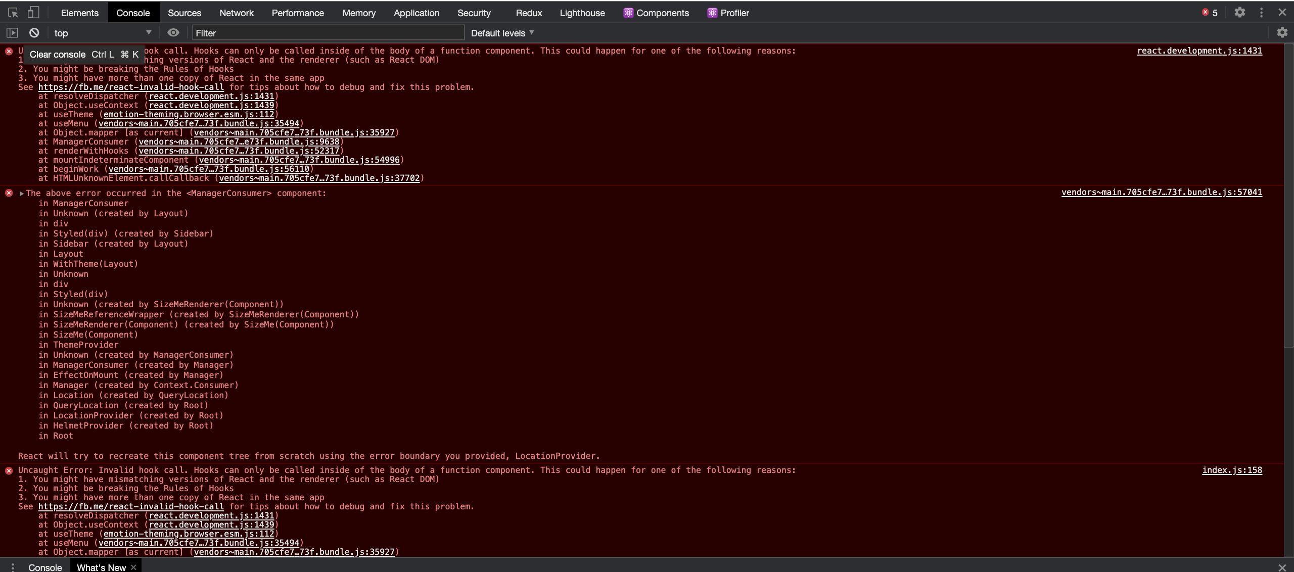 CRA (v4.0.0) with Storybook (v6.0.27) loads multiple versions of node.js and doesn't load ...