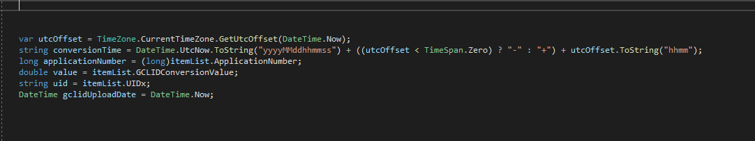 string date time's format · Issue #321 · googleads/google-ads-dotnet · GitHub