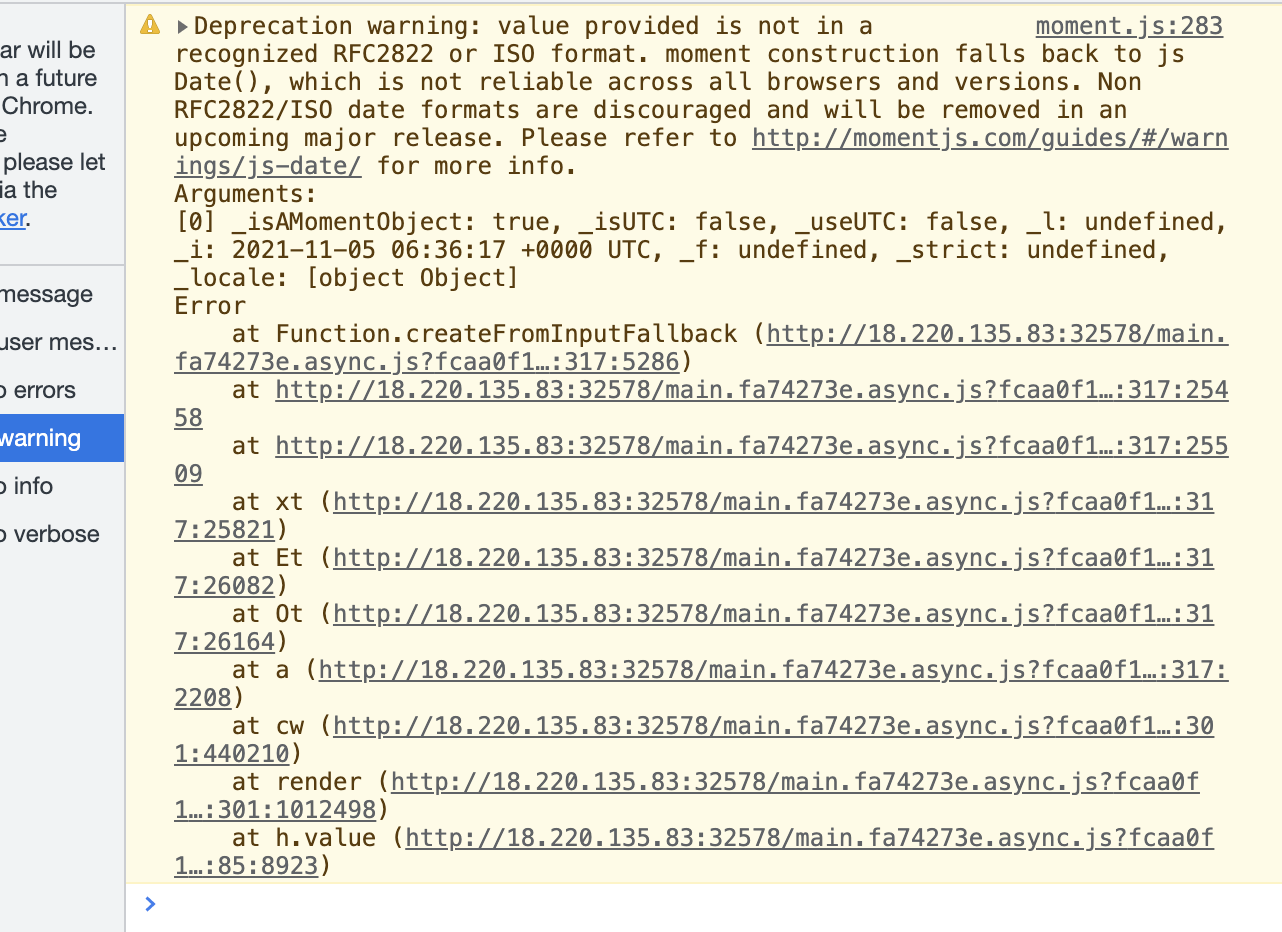 [BUG] longhorn-ui has a warning message in the browser's console · Issue #3230 · longhorn ...