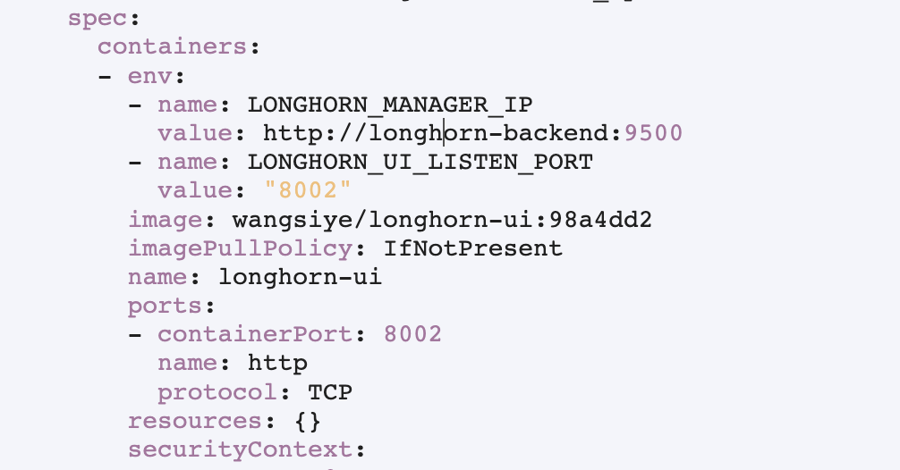 [FEATURE] Make Longhorn UI Listen Binding configurable · Issue #3829 · longhorn/longhorn · GitHub